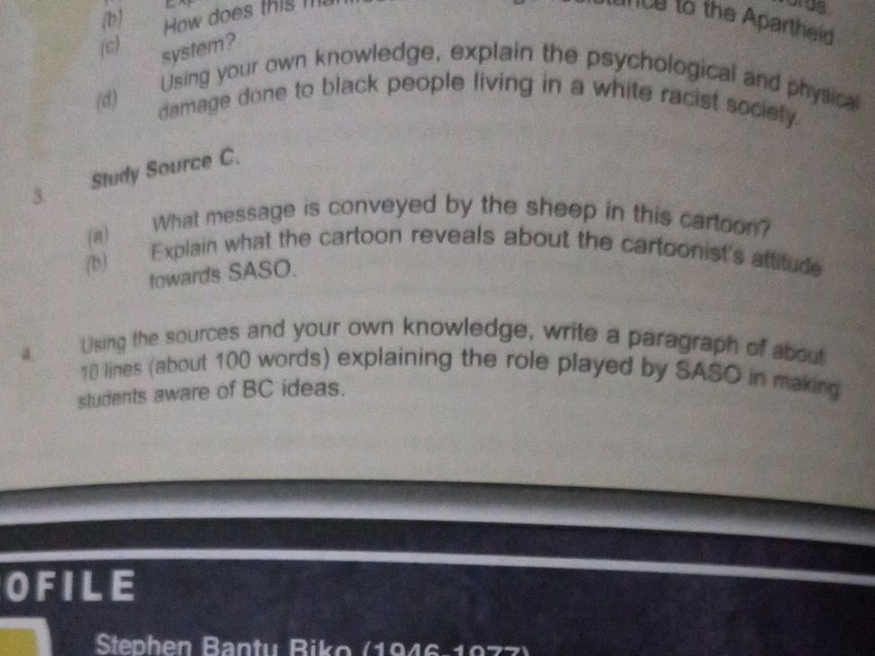 3. What message is conveyed by the sheep in | StudyX