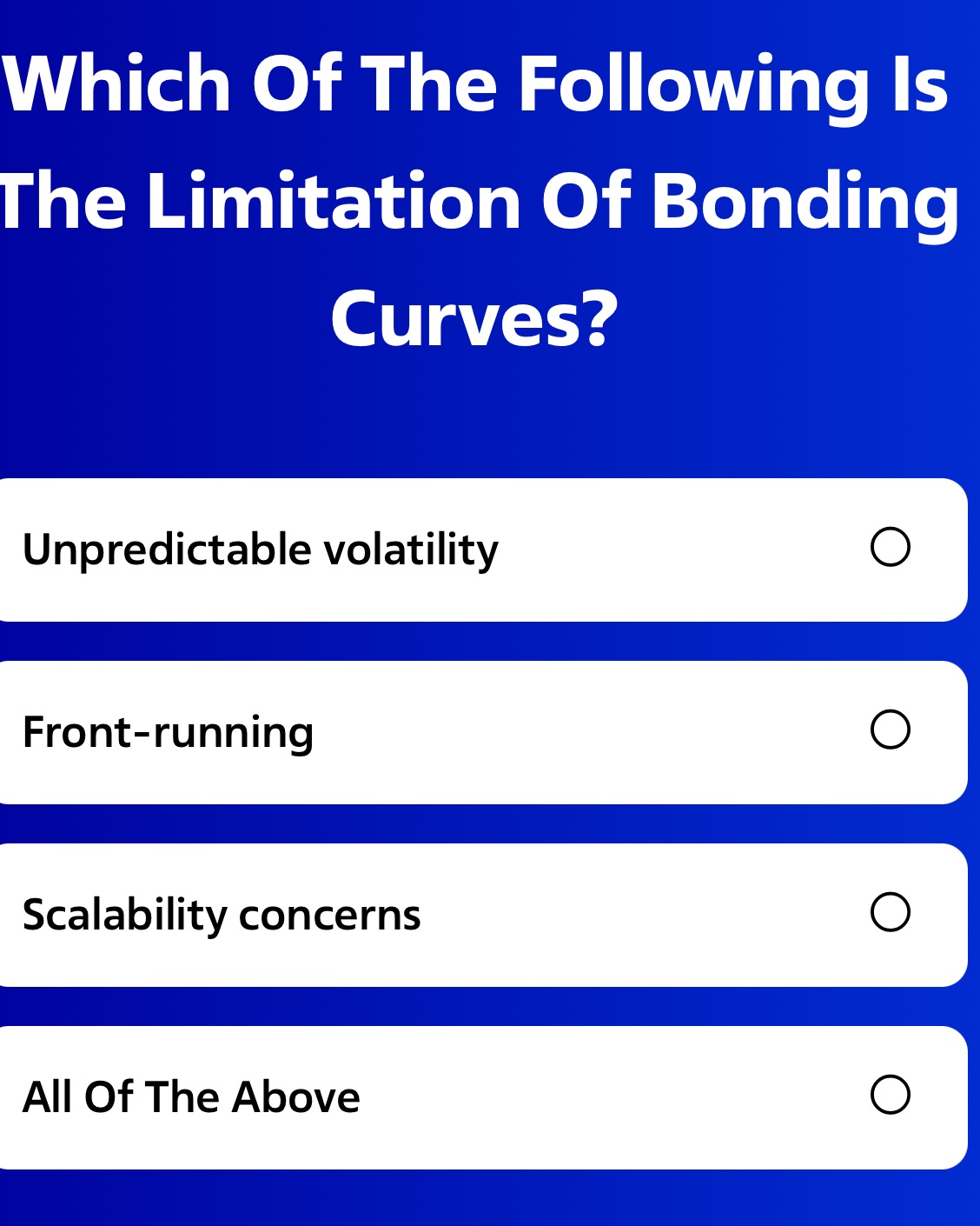 Which Of The Following Is The Limitation Of | StudyX