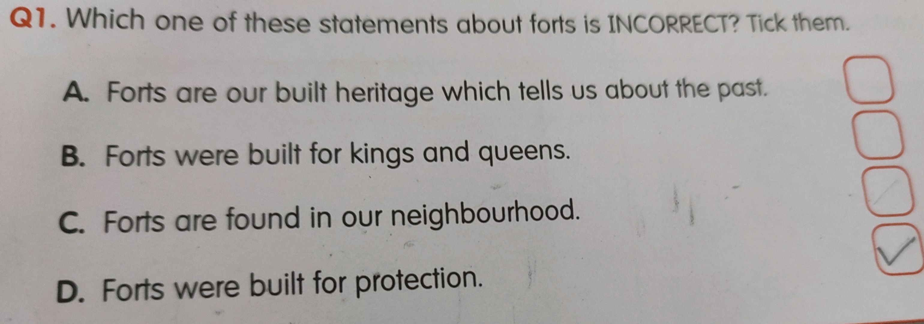 Q1. Which one of these statements about | StudyX