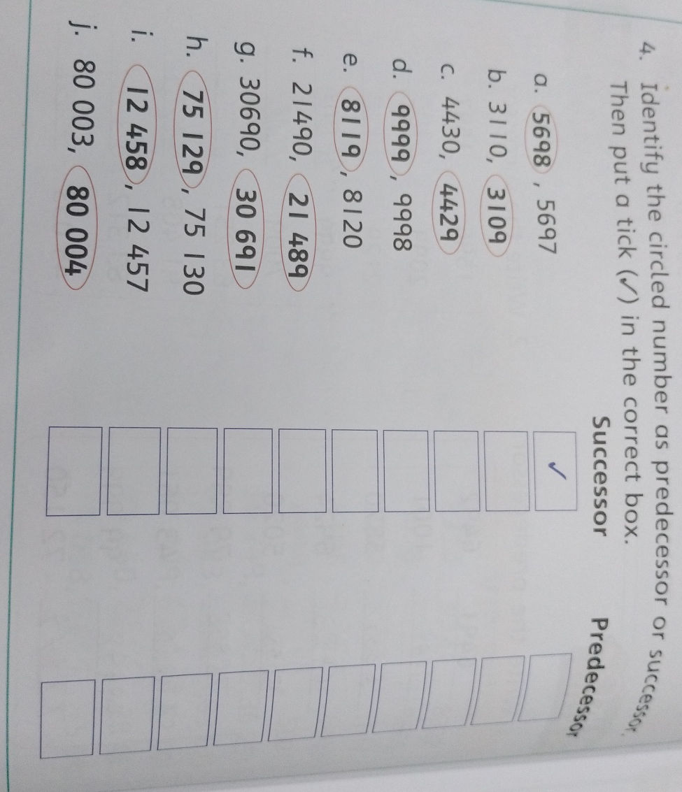 4. Identify the circled number as | StudyX