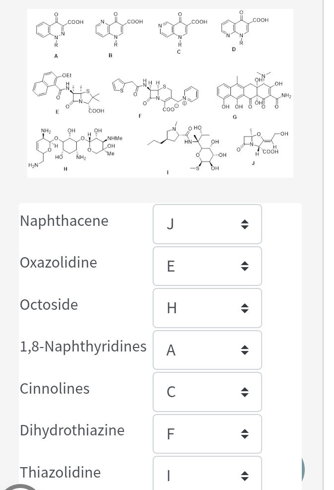 Match the following compounds with their | StudyX