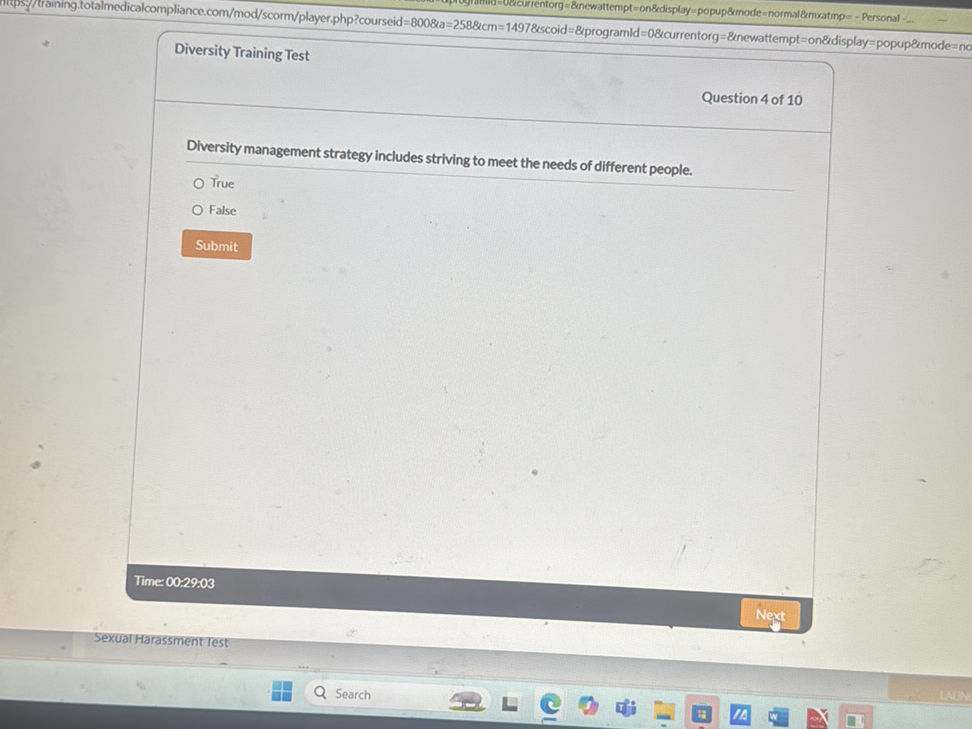 Diversity management strategy includes | StudyX