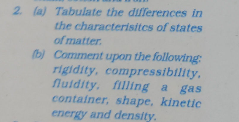 2. (a) Tabulate the differences in the | StudyX