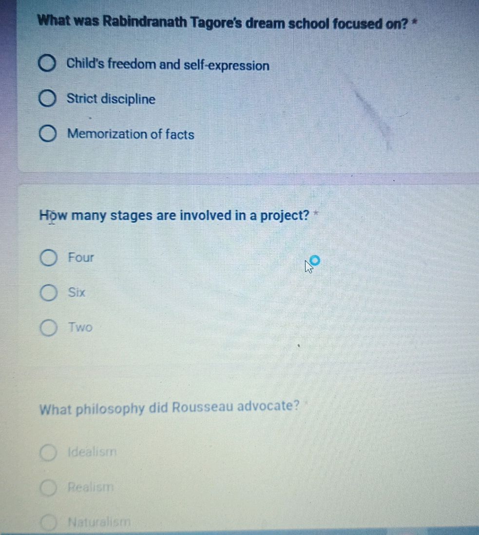 What was Rabindranath Tagore's dream school | StudyX