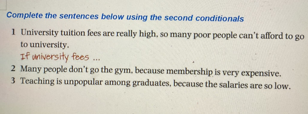 Complete the sentences below using the | StudyX