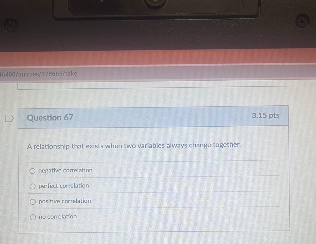 A relationship that exists when two | StudyX