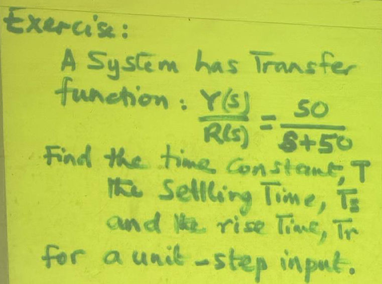 A System has Transfer function: \( | StudyX