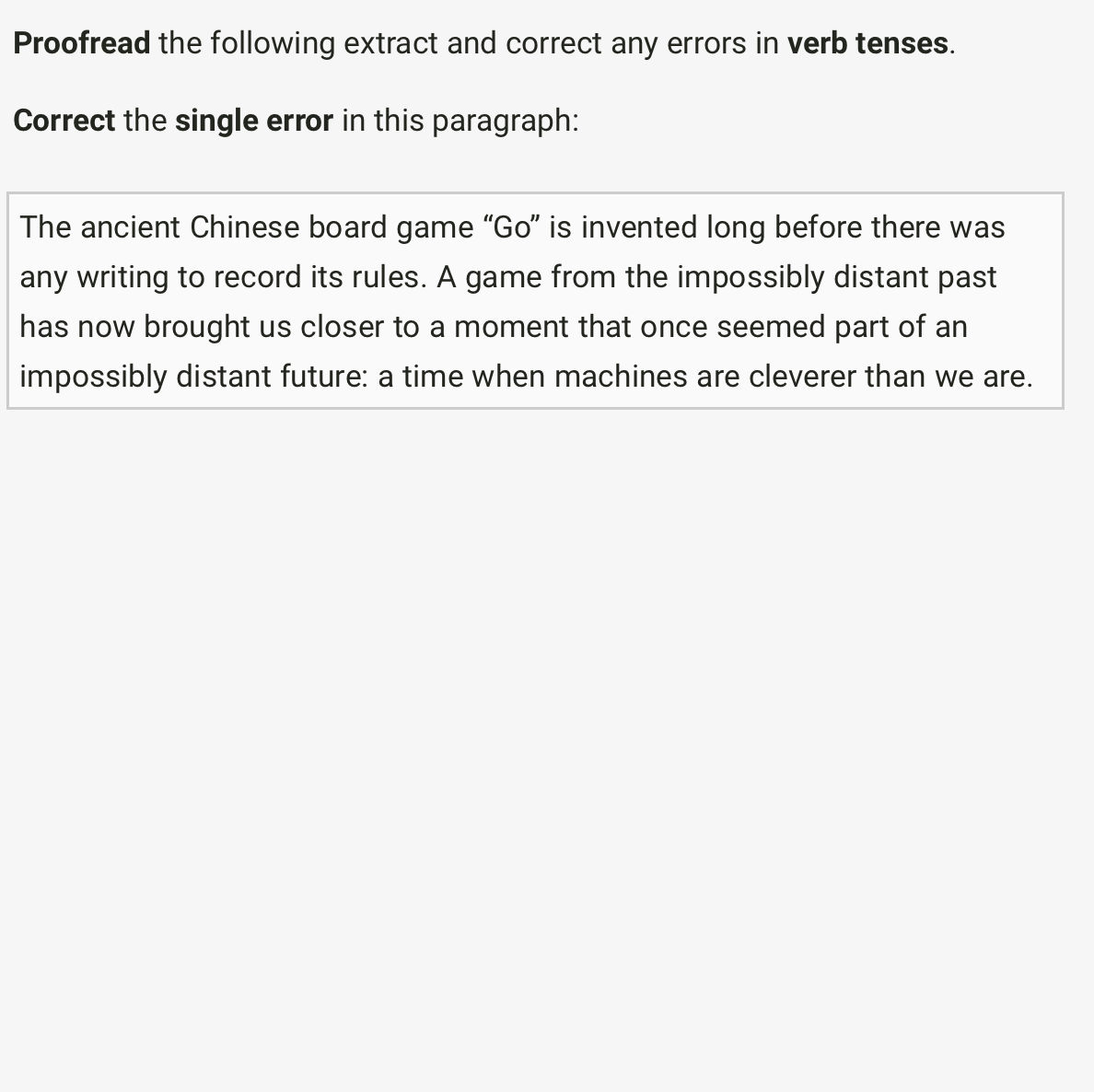 Proofread the following extract and correct | StudyX