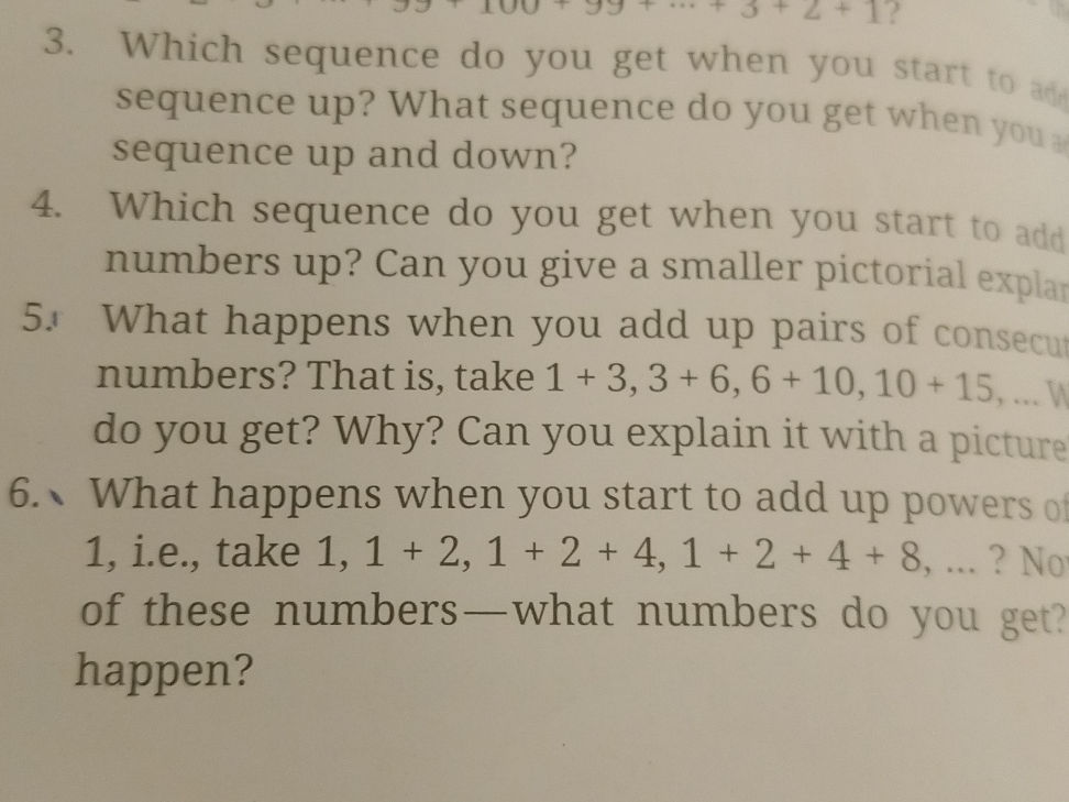 3. Which sequence do you get when you start | StudyX