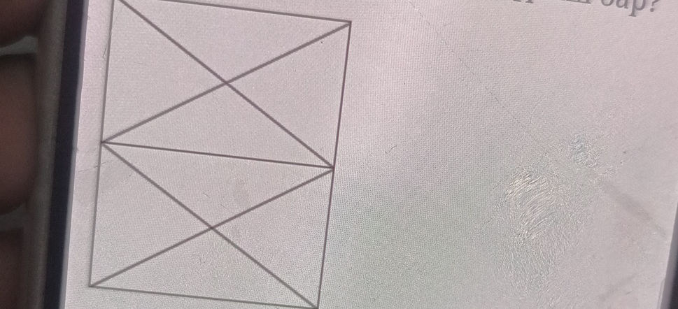 The image shows a geometric figure composed | StudyX