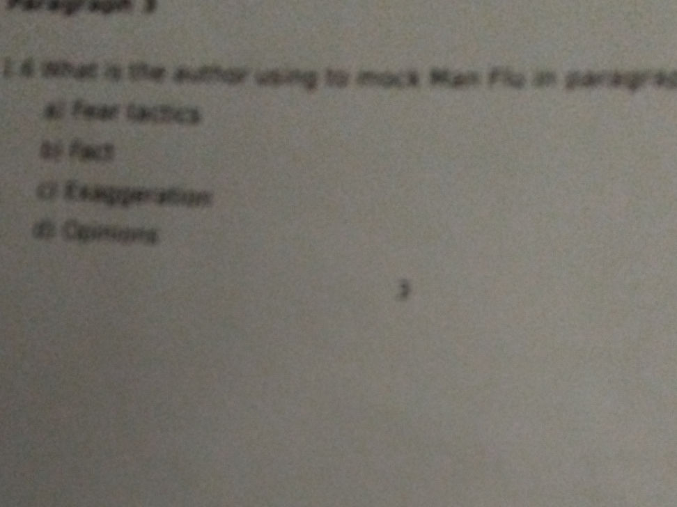 1. 6 What is the author using to mock Man | StudyX