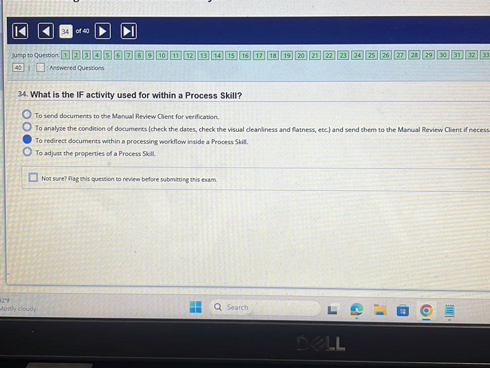 34. What is the IF activity used for within | StudyX