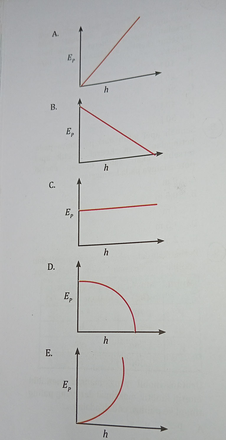 A. Graph of a straight line with positive | StudyX