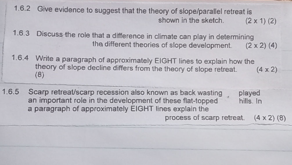 1.6.2 Give evidence to suggest that the | StudyX