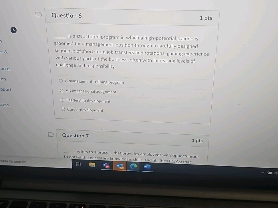Question 6 ____ is a structured program in | StudyX