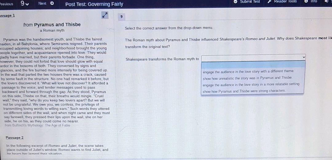 Select the correct answer from the drop-down | StudyX