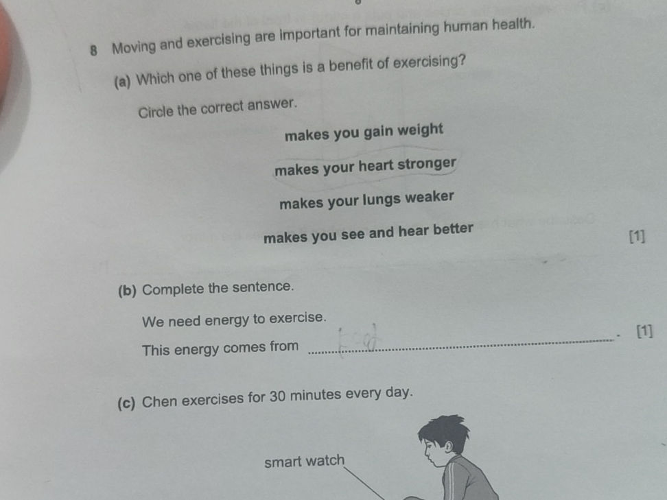 (a) Which one of these things is a benefit | StudyX