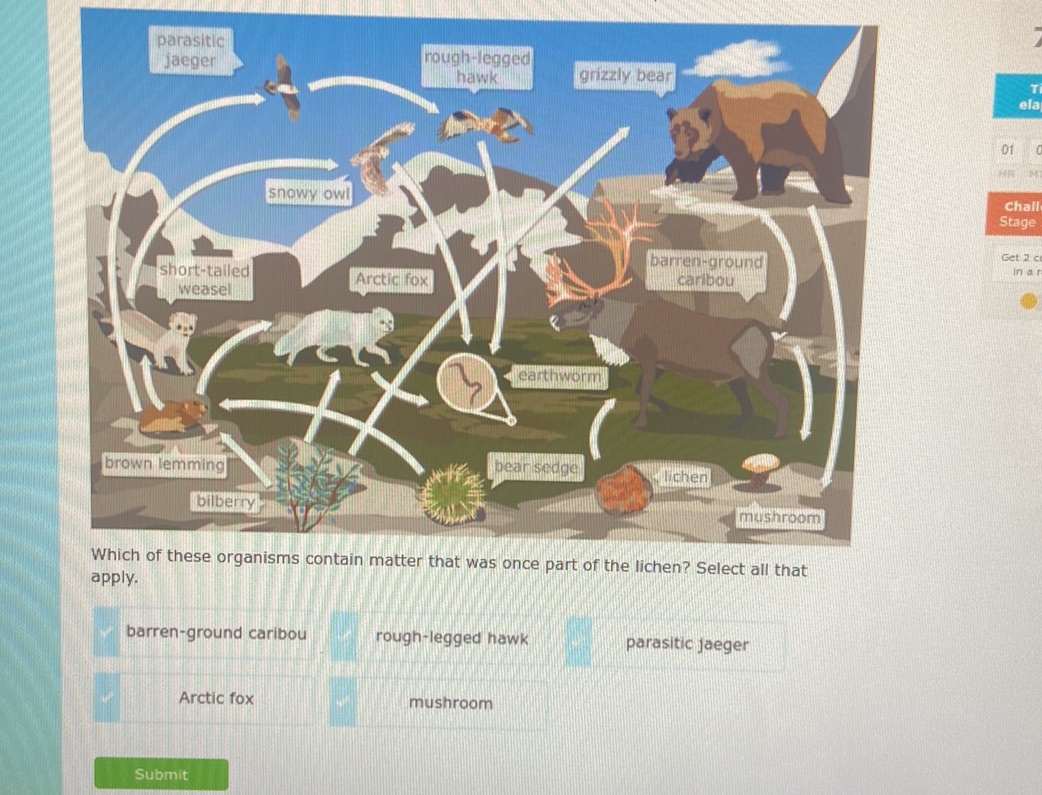 Which of these organisms contain matter that | StudyX
