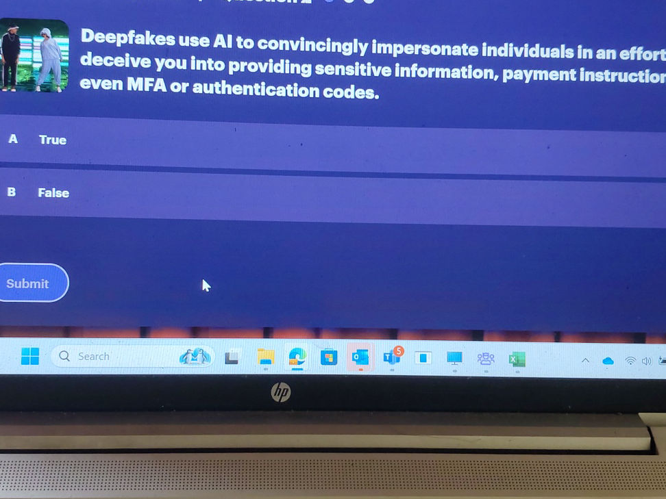 Deepfakes use AI to convincingly impersonate | StudyX