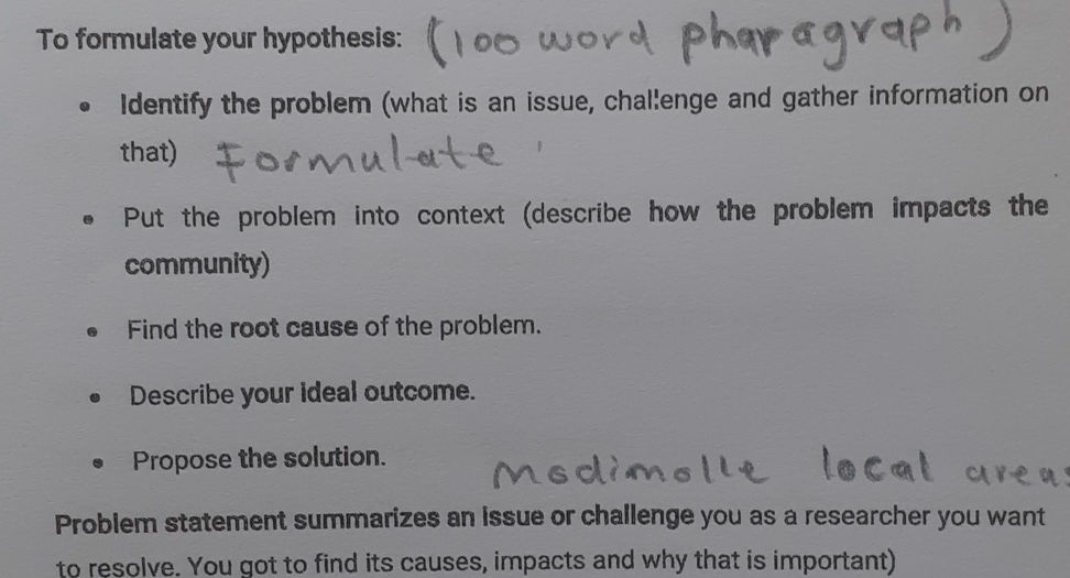 To formulate your hypothesis: (100 word | StudyX