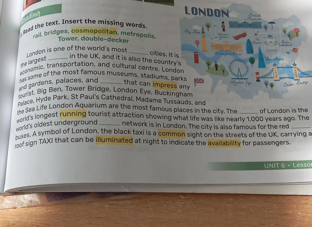 Read the text. Insert the missing words. | StudyX