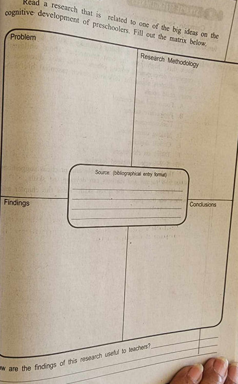 Read a research that is related to one of | StudyX