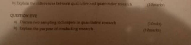 b) Explain the differences between | StudyX