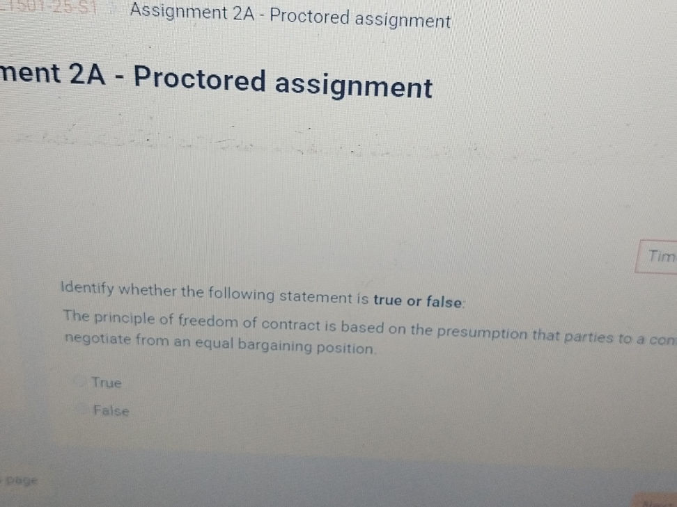 Identify whether the following statement is | StudyX