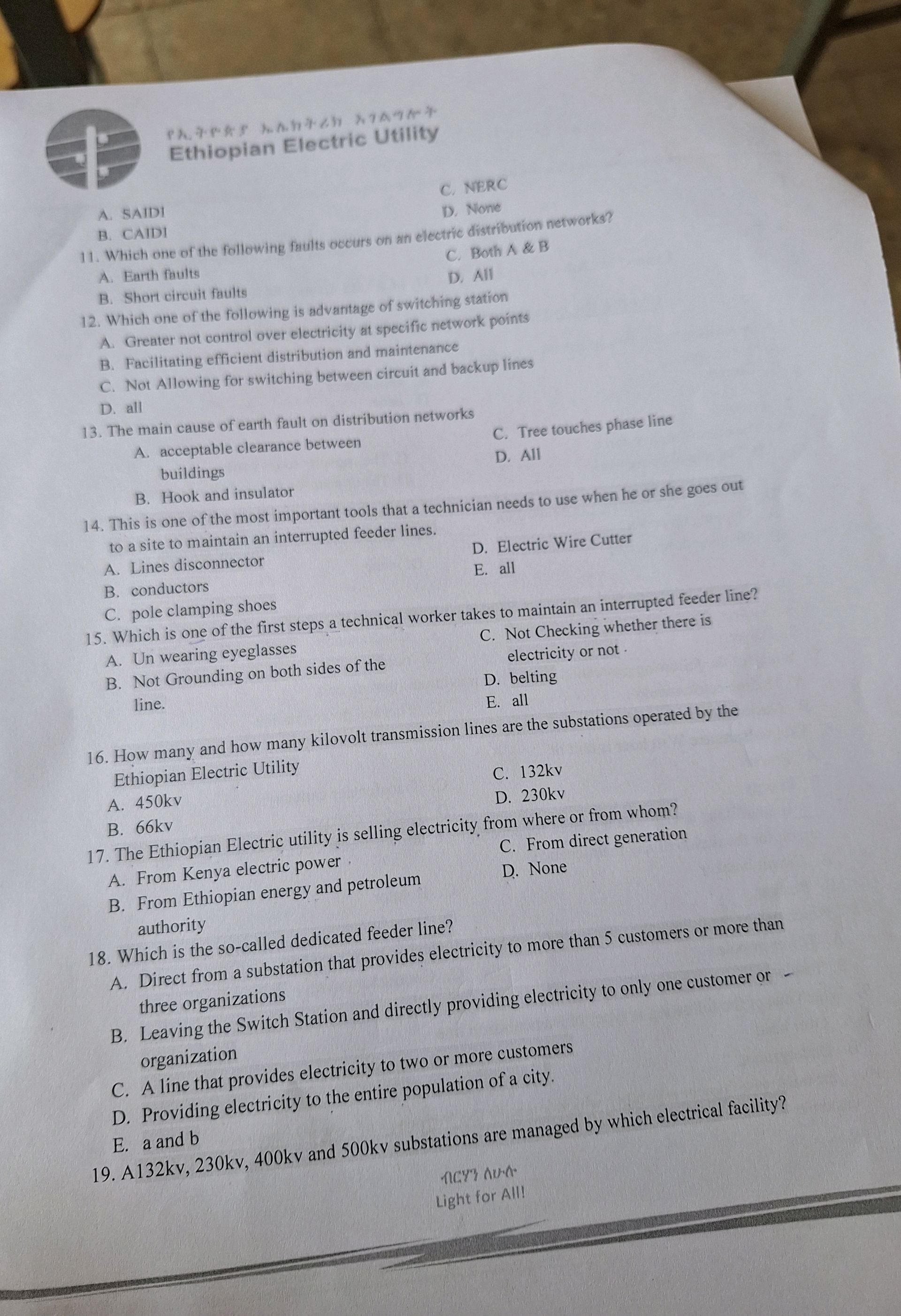 11. Which one of the following faults occurs | StudyX