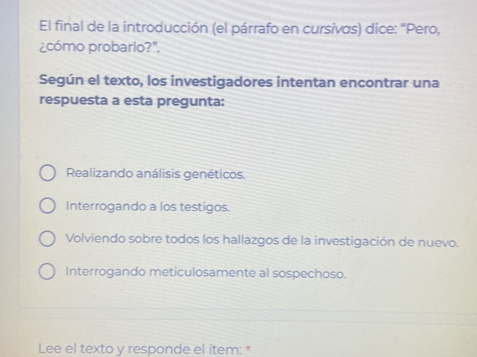 El final de la introducción (el párrafo en | StudyX