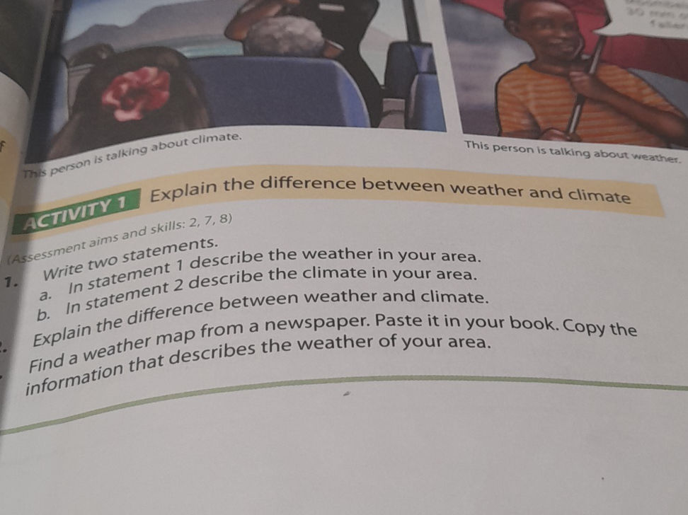 ACTIVITY 1 Explain the difference between | StudyX