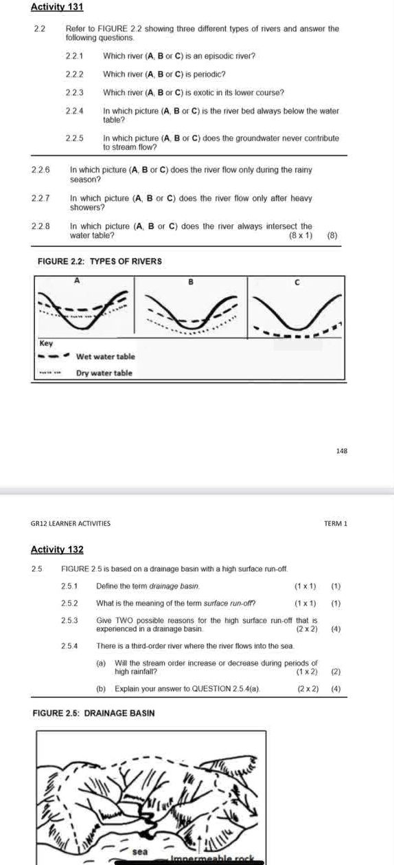 2.2 Refer to FIGURE 2.2 showing three | StudyX