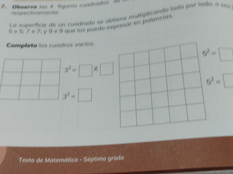 7. Observe las 4 figuras cuadradas | StudyX