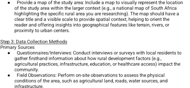 Provide a map of the study area: Include a