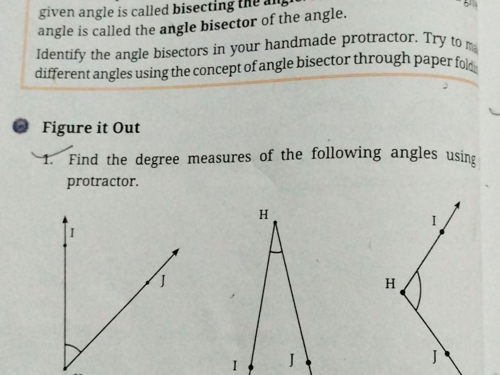 Find the degree measures of the following | StudyX