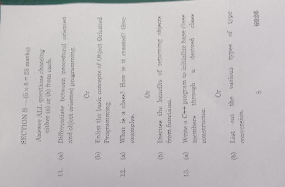 11. (a) Differentiate between procedural | StudyX