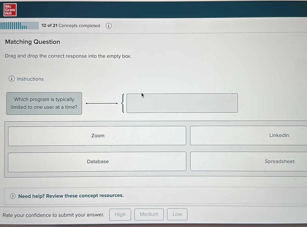 Which program is typically limited to one | StudyX