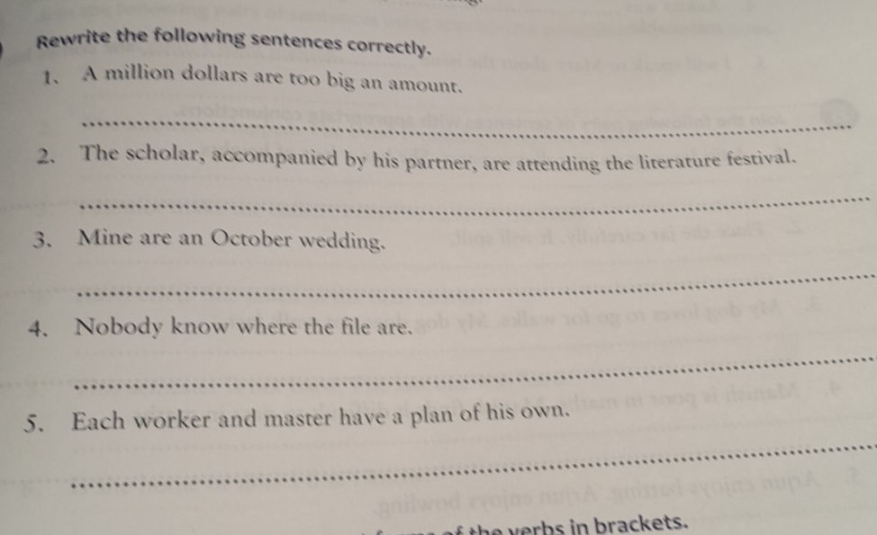 Rewrite the following sentences correctly. | StudyX