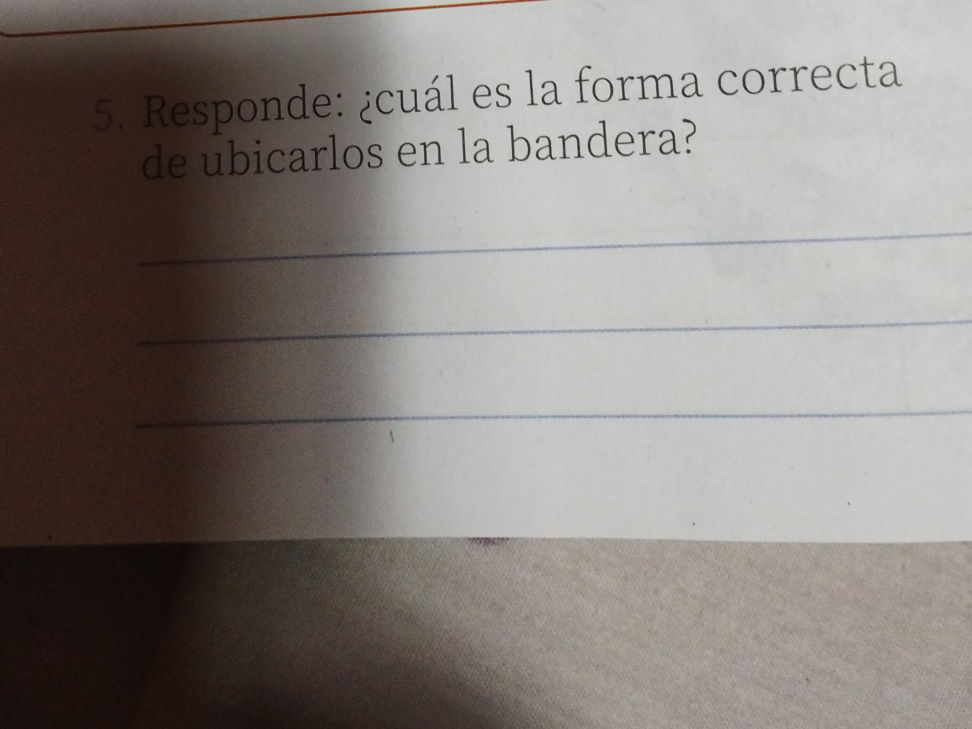 5. Responde: ¿cuál es la forma correcta de | StudyX