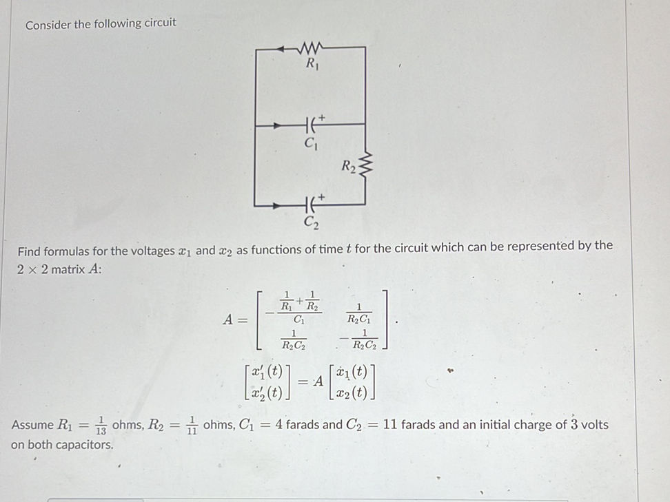 Consider the following circuit Find | StudyX