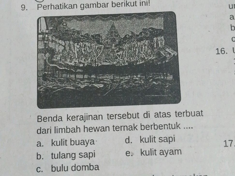 9. Perhatikan gambar berikut ini! Benda | StudyX