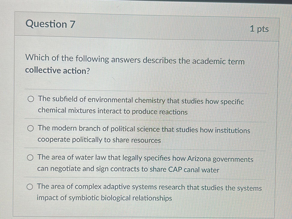 Which of the following answers describes the | StudyX
