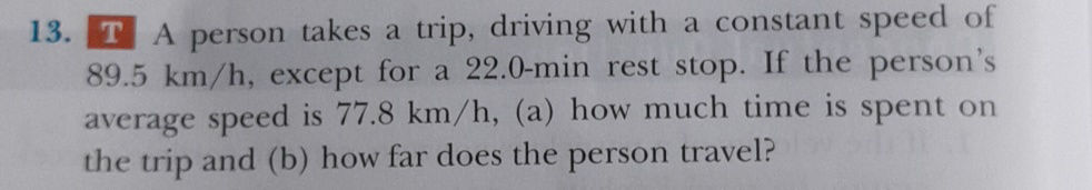 A person takes a trip, driving with a