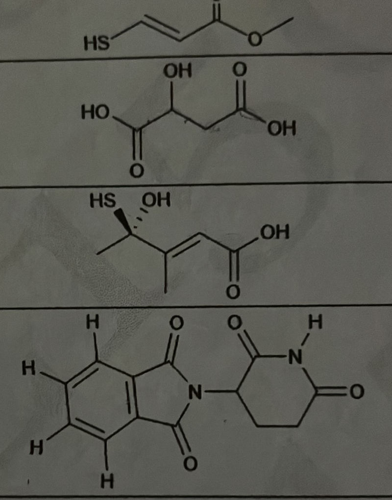 The image contains several chemical | StudyX