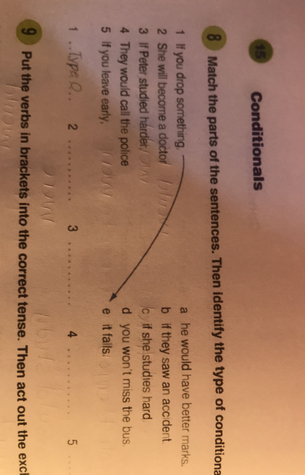 Match the parts of the sentences. Then | StudyX
