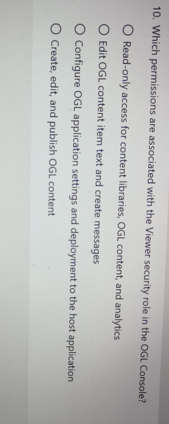 10. Which permissions are associated with | StudyX