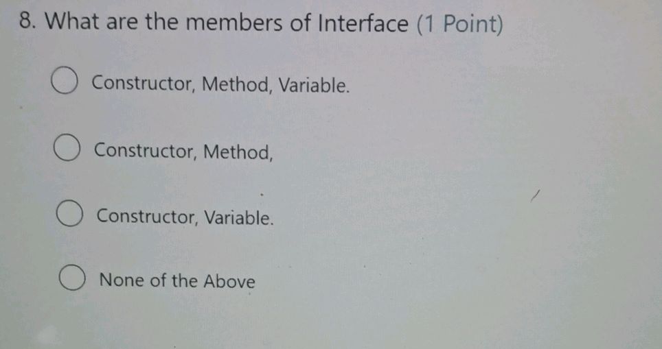 8. What are the members of Interface (1 | StudyX