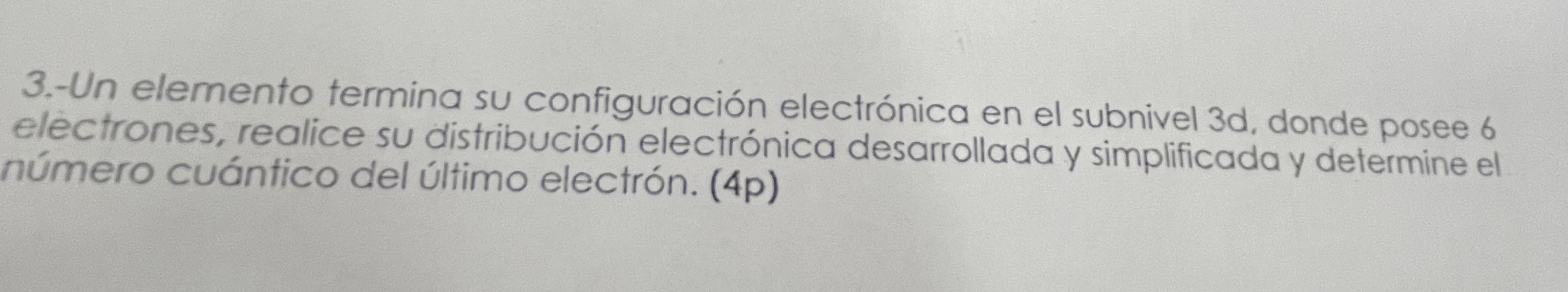 3.-Un elemento termina su configuración | StudyX