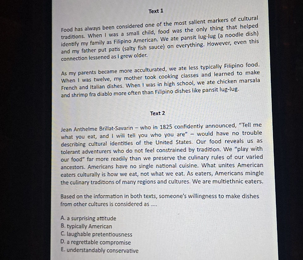 Based on the information in both texts, | StudyX