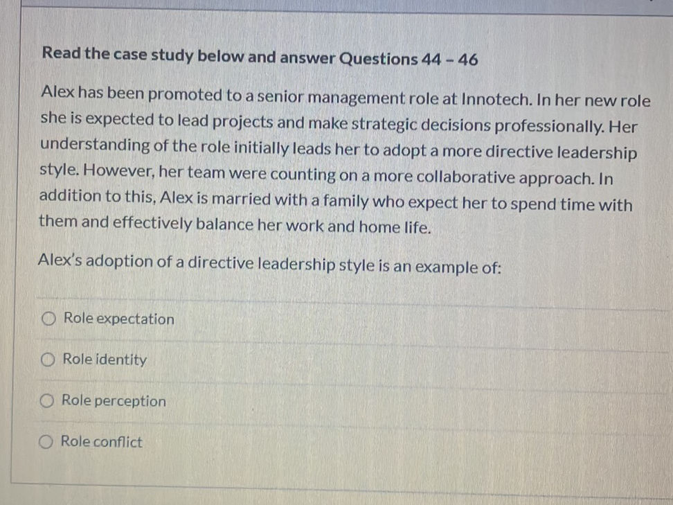 Read the case study below and answer | StudyX